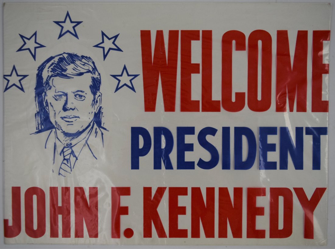 John F. Kennedy, Presidential (Welcome Sign) - Sep 05, 2019 | Black ...
