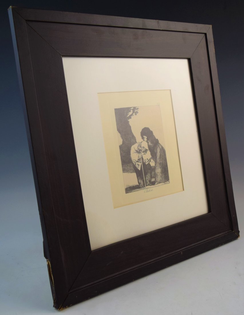 Francisco Goya Etching (Framed) - Sep 24, 2019 | Black River Auction in NJ