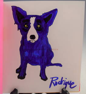 George Rodrigue Blue Dog