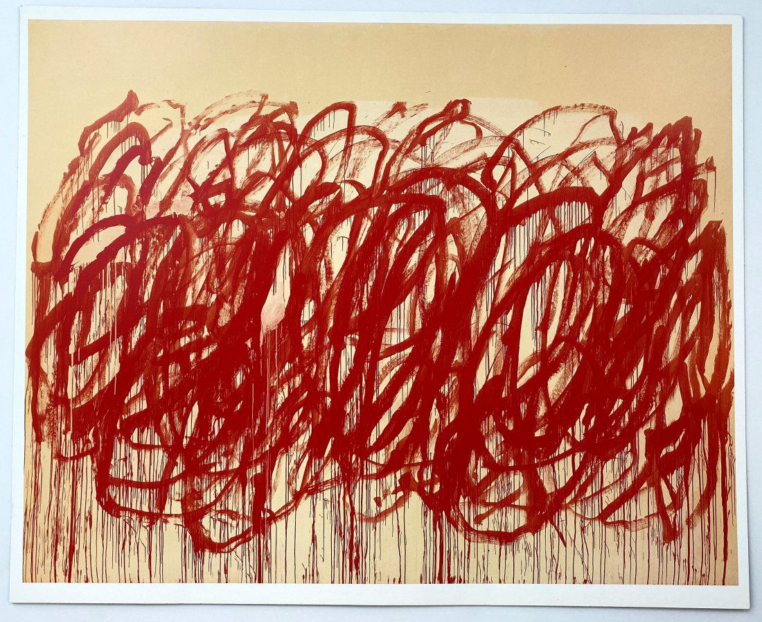 Cy Twombly Untitled, Bacchus, 2005