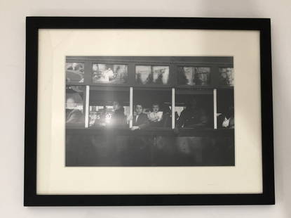 Robert Frank Trolley, New Orleans, Silver Gelatin