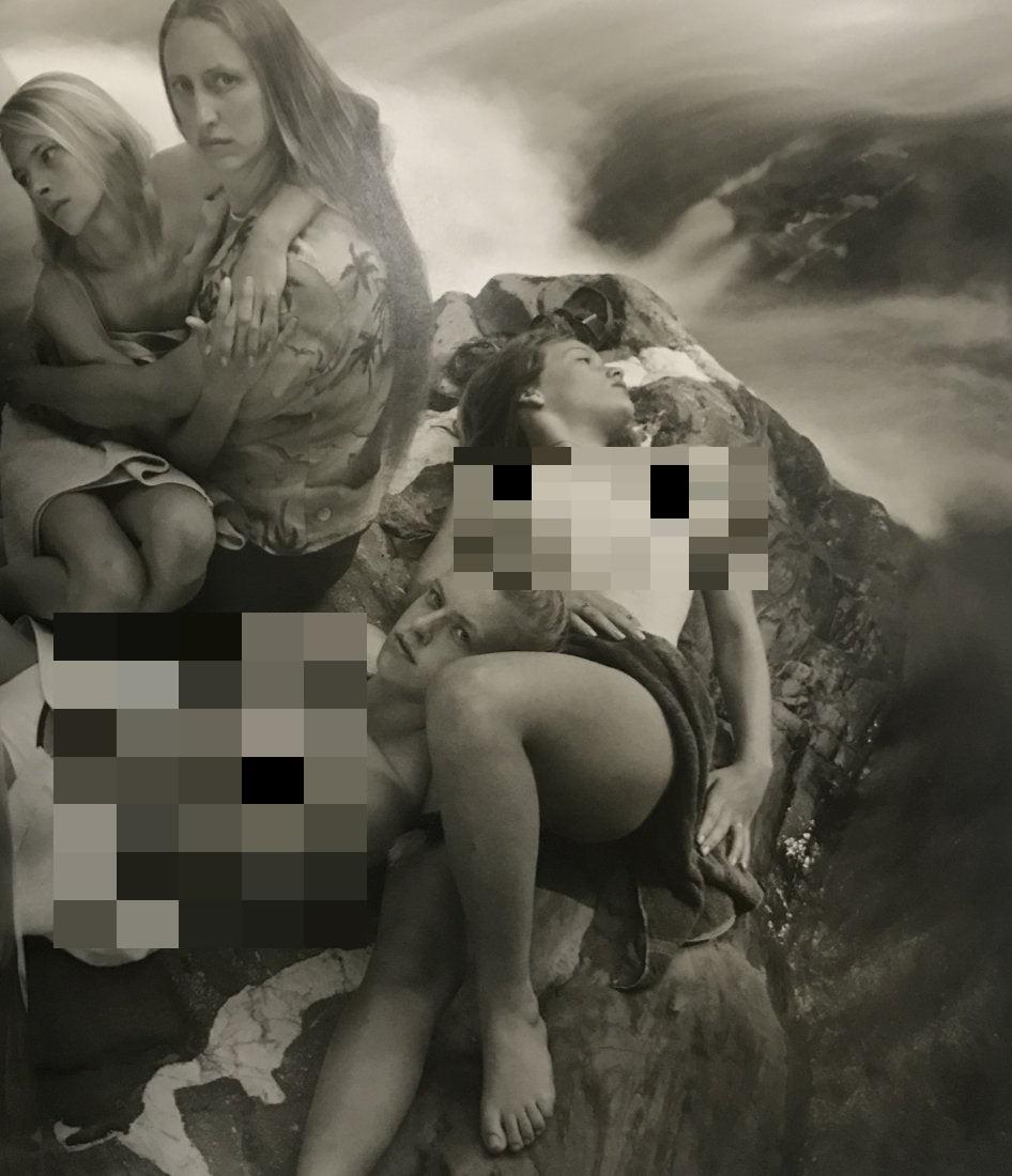 Jock Sturges Maia, Arianne, Montalivet, France, 1992