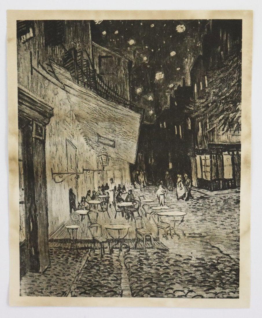 Vincent van Gogh Cafe Terrace Engraving 19th/20th c. - Sep 26, 2020 ...