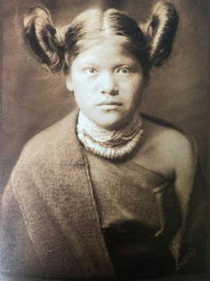 Edward Curtis Hopi Girl