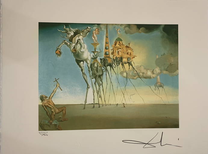 Salvador Dali Signed & Numbered Lithograph