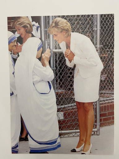 Princess Diana Colored Print