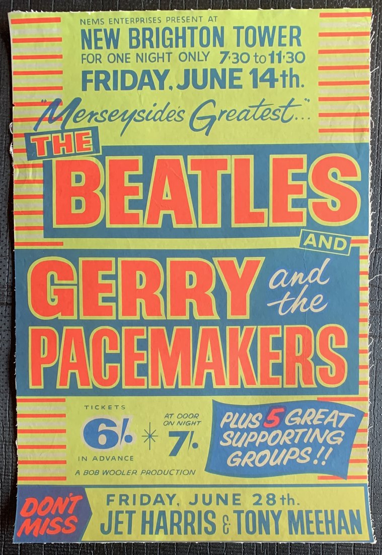 Beatles (gerry And The Pacemakers) Poster, Reissue