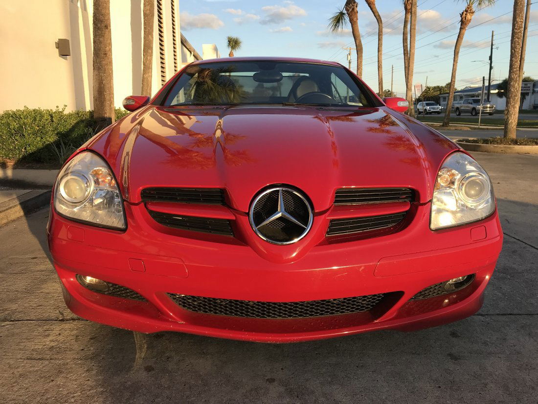2006 Mercedes Benz SLK 280 Red Convertible