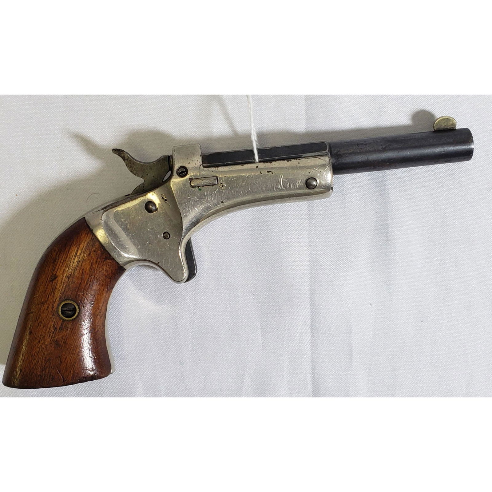 For Auction: J Stevens Derringer .22 Cal Boot Pistol Blued Barrel (#5 ...