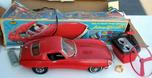 1960s Topper Johnny Speed Jaguar Remote Control