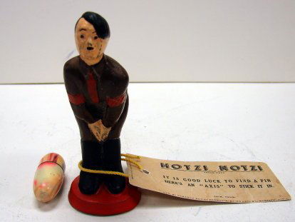 99: WWII Adolph Hitler Comic Pin Cushion Hotzi Notzi