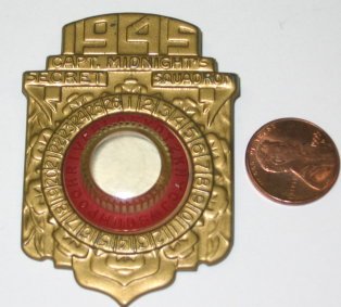 1304: 1945 Capt Midnight Secret Squadron Decoder Badge