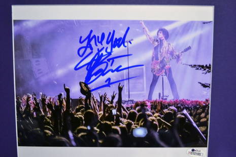 Prince Autograph Photo