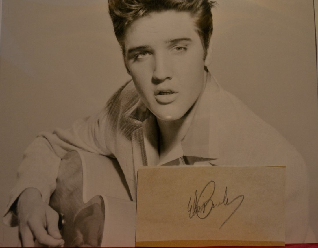 Elvis Autograph , Elvis Signature , Elvis Presley Auto