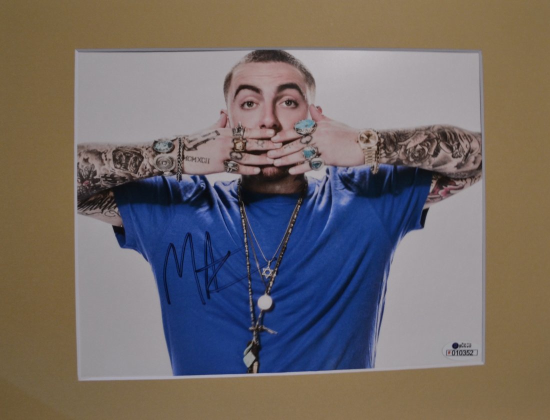 Mac Miller Autograph, Mac Miller Sign Photo