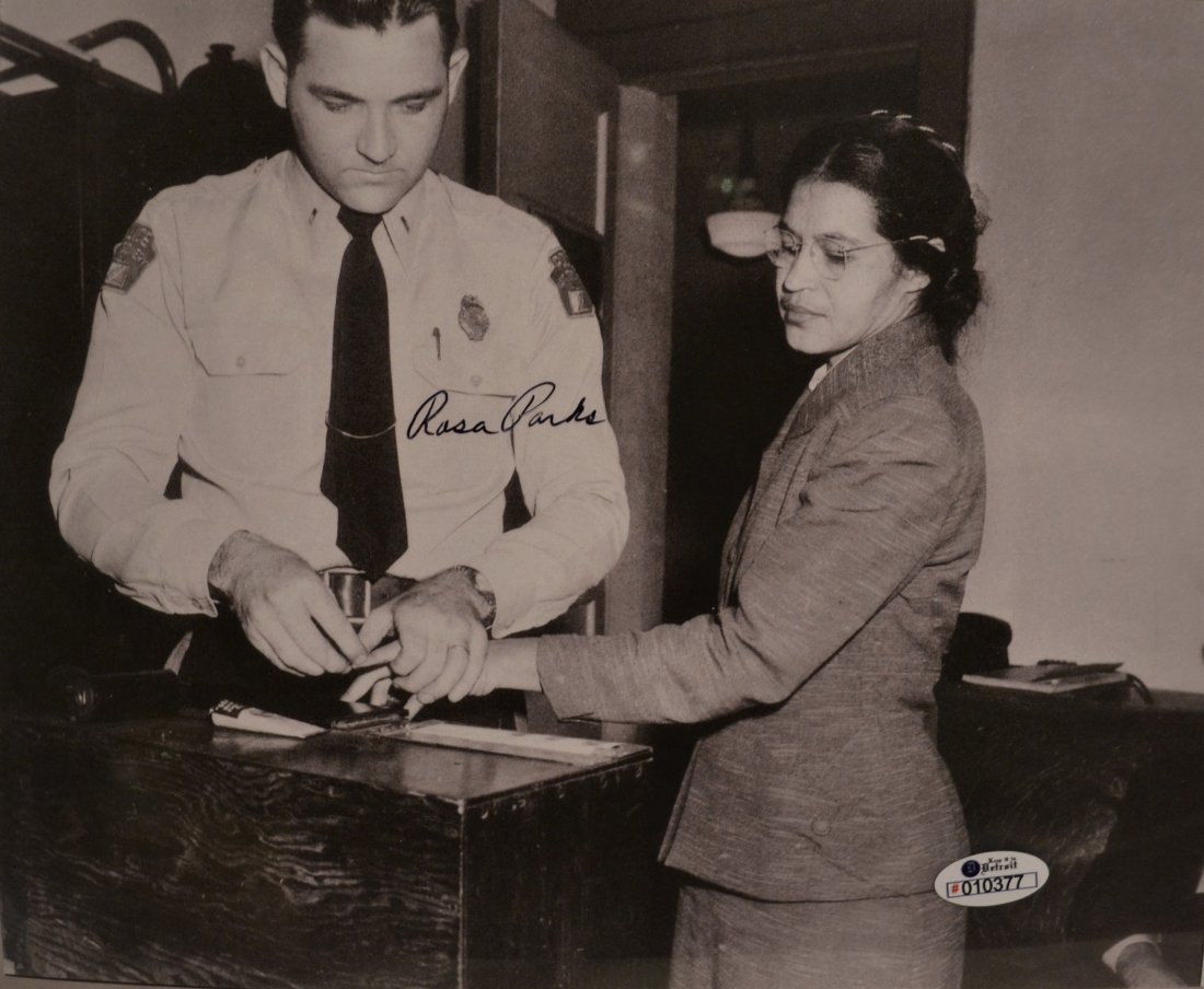 Rosa Parks Autograph Photo , Rosa Parks Sign Photo - Oct 05, 2019 ...