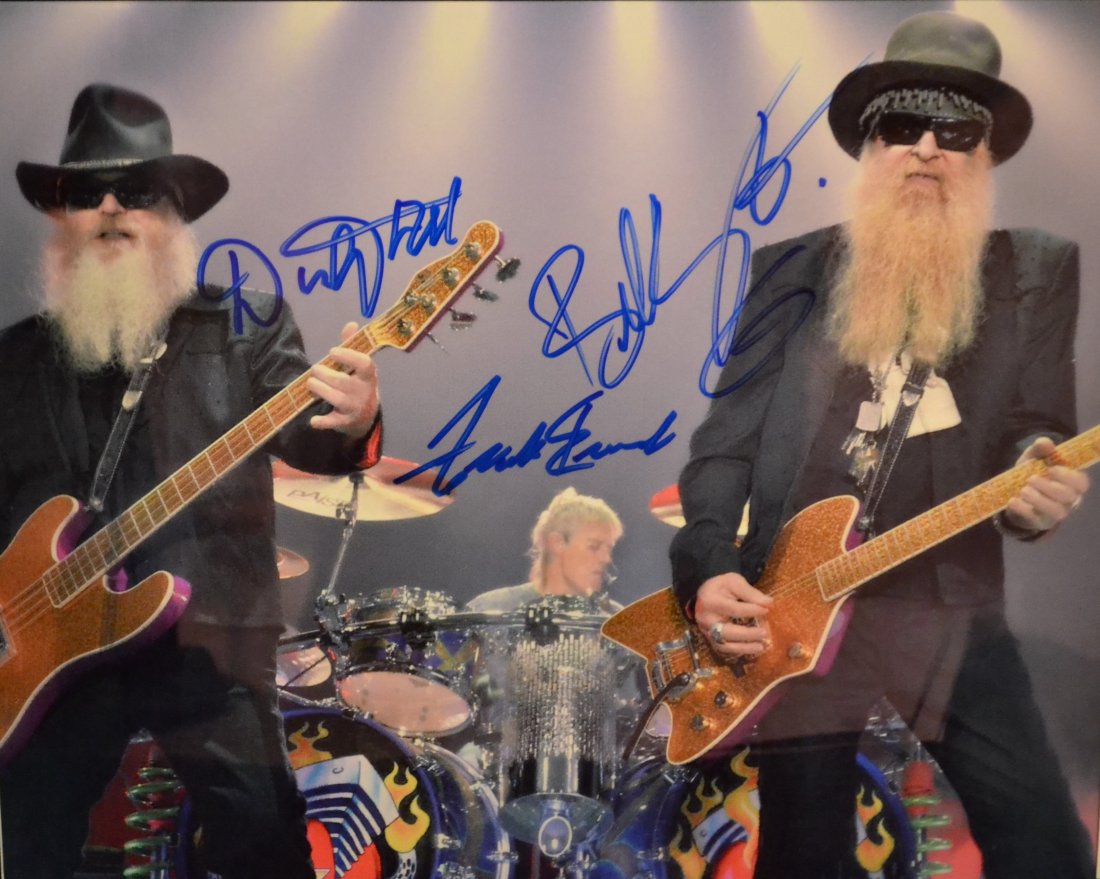 ZZ Top Autograph Photo , ZZ Top Sign Photo - Mar 29, 2020 | Keep it in ...