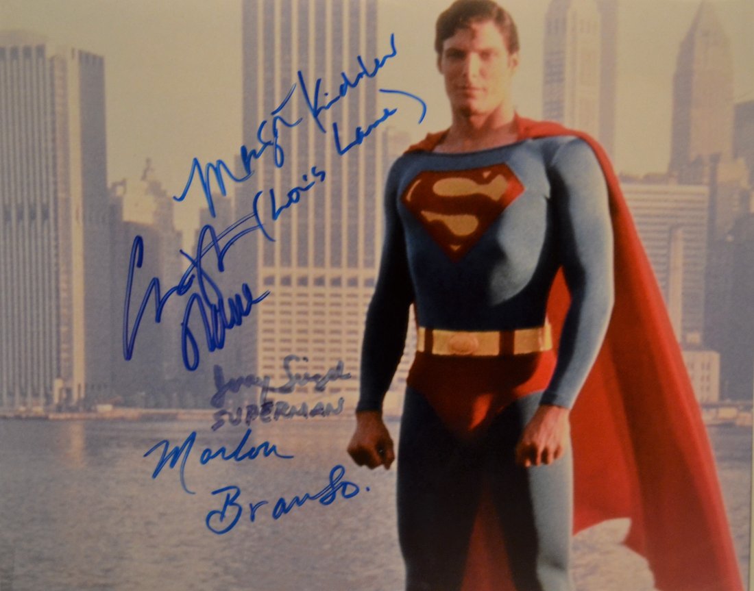 Superman Autograph Christopher Reeve , Marlon Brando - Mar 29, 2020 ...