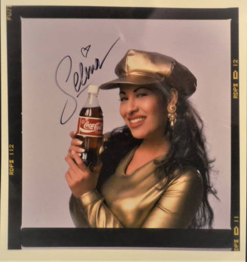 Selena Quintanilla Autograph Photo, Selena Sign Photo