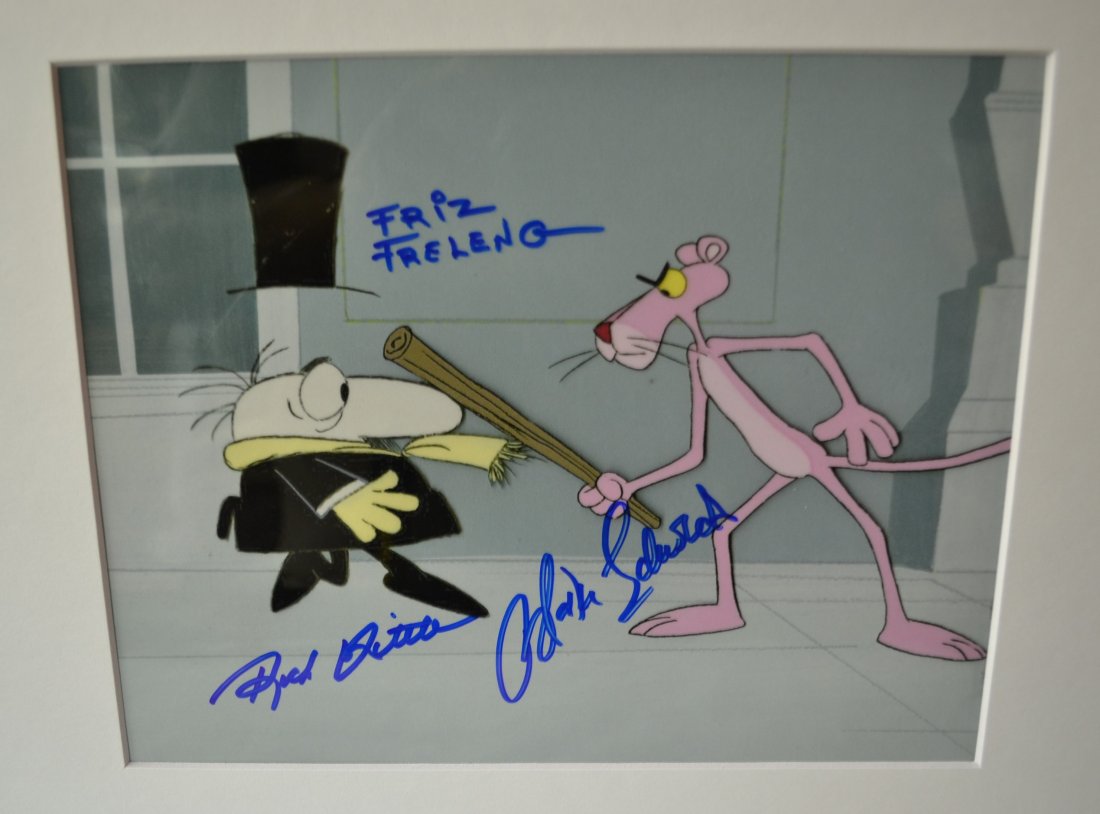 Pink Panther Autograph Photo , Pink Panther Sign
