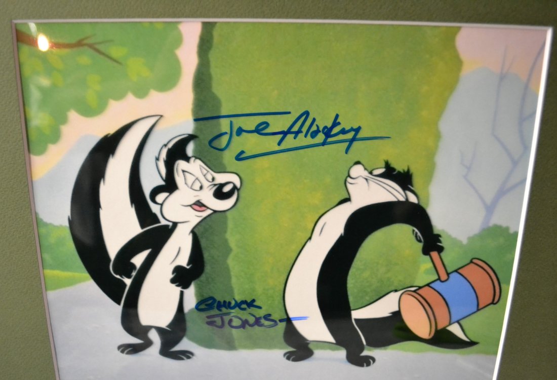 Pepe Le Pew Autograph Looney Tunes , Pepe Le Pew