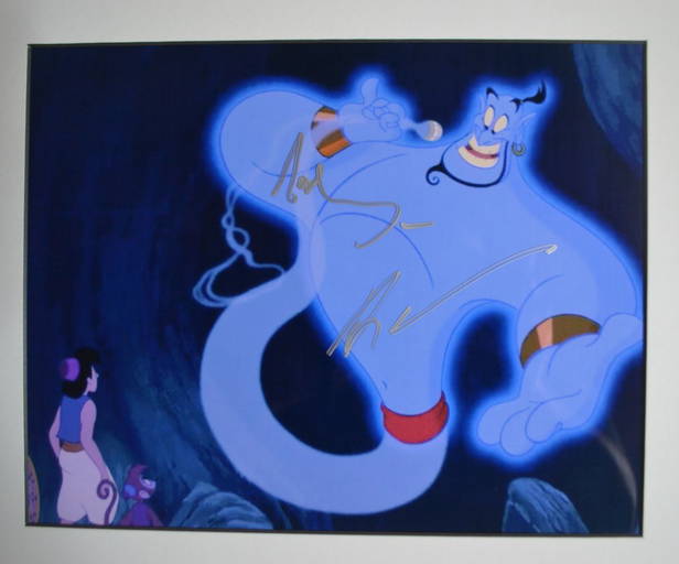 Aladdin Autograph Photo, Aladdin Sign Robin Williams Photo (#0023) on ...