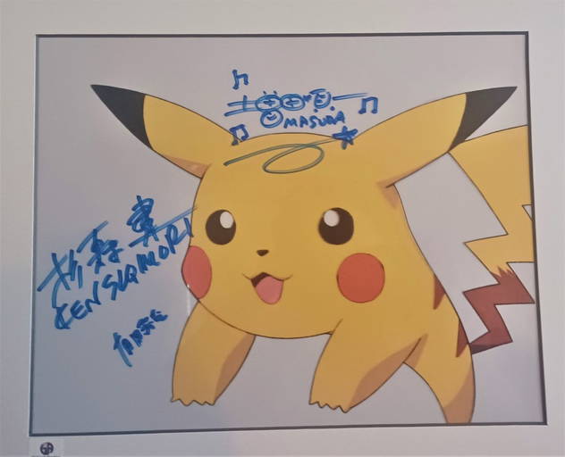 Pokemon Autograph Photo , Pokemon Sign Film Photo (#0012) on Dec 16 ...