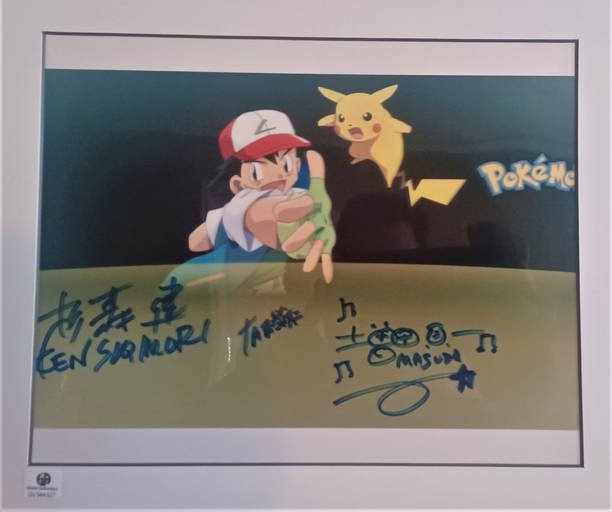 Pokemon Autograph Photo , Pokemon Sign Film Photo (#0013) on Dec 16 ...