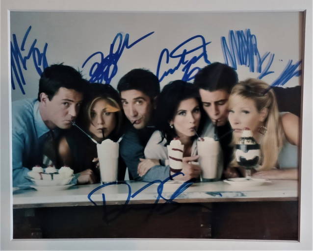 Friends Cast Autograph Photo, Friends Cast Signed Photo