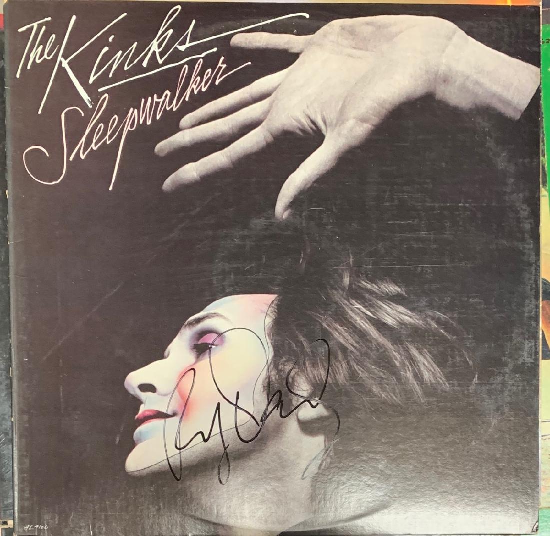 Signed Kinks Sleepwalker Album