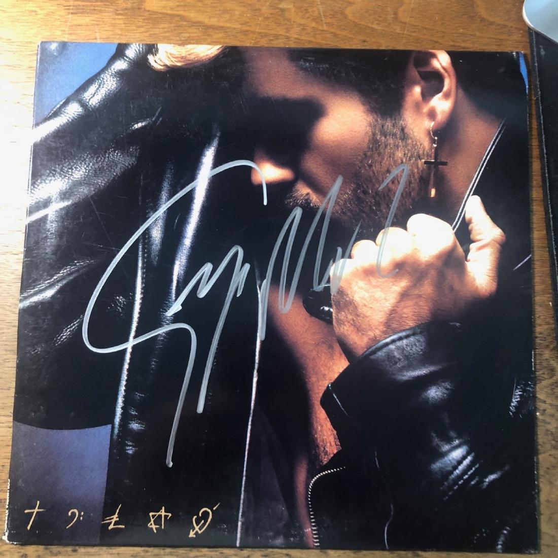Signed George Michael Album