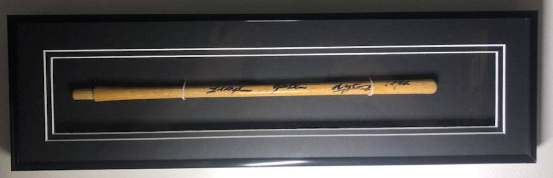 Signed Led Zeppelin Tympany Stick