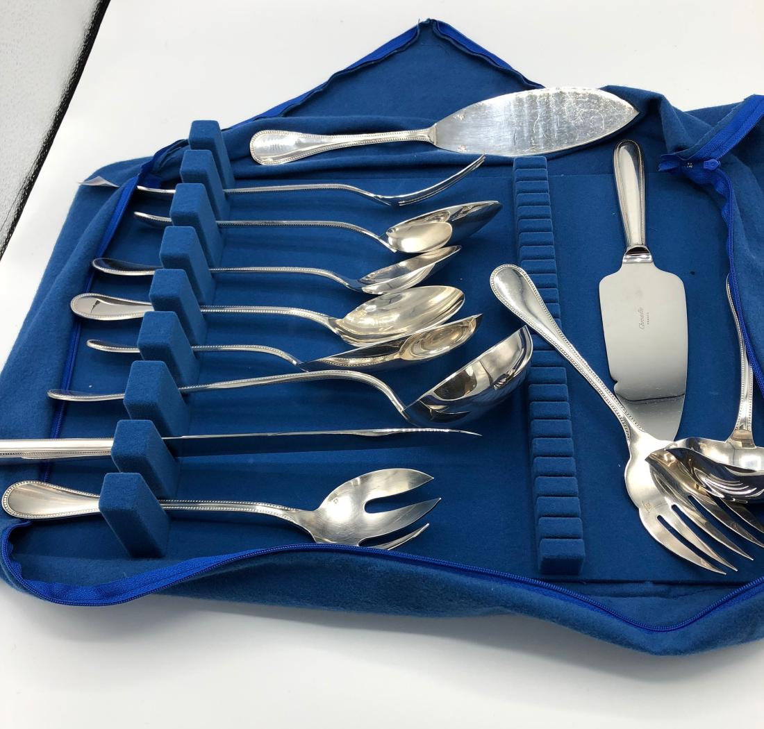 Christofle Sterling Silver flatware/Perles Pattern