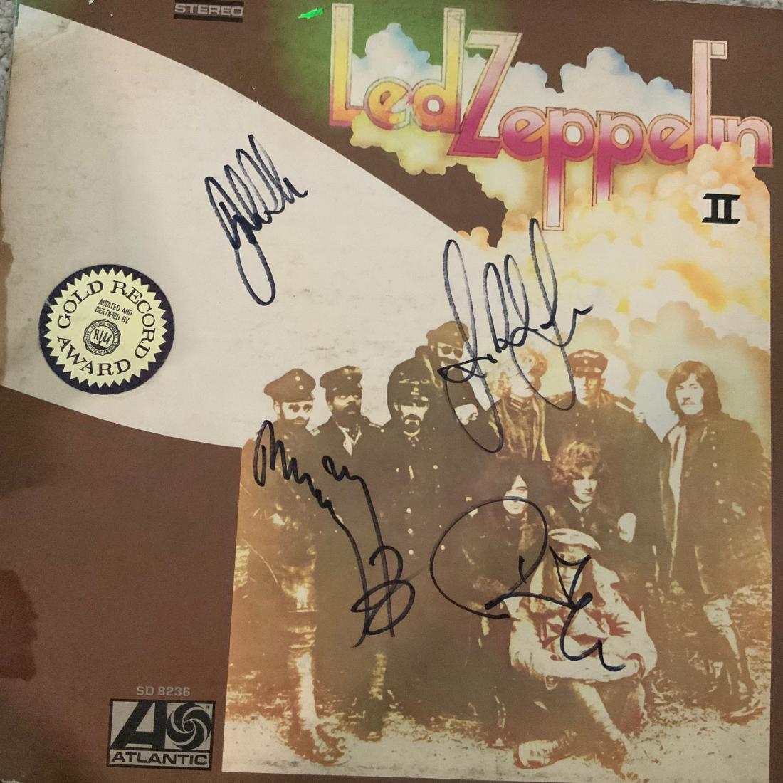 Signed Led Zeppelin Led Zeppelin Ii Album