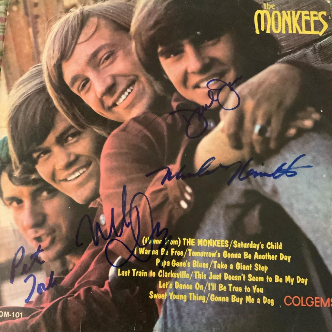 Signed Monkees The Monkees Album