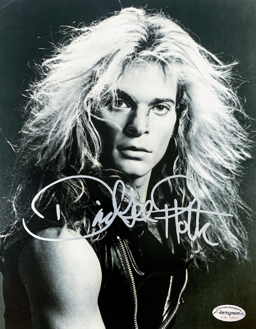 "VAN HALEN" David Lee Roth Signed 8x10 Photo - May 16, 2019 | Signari ...