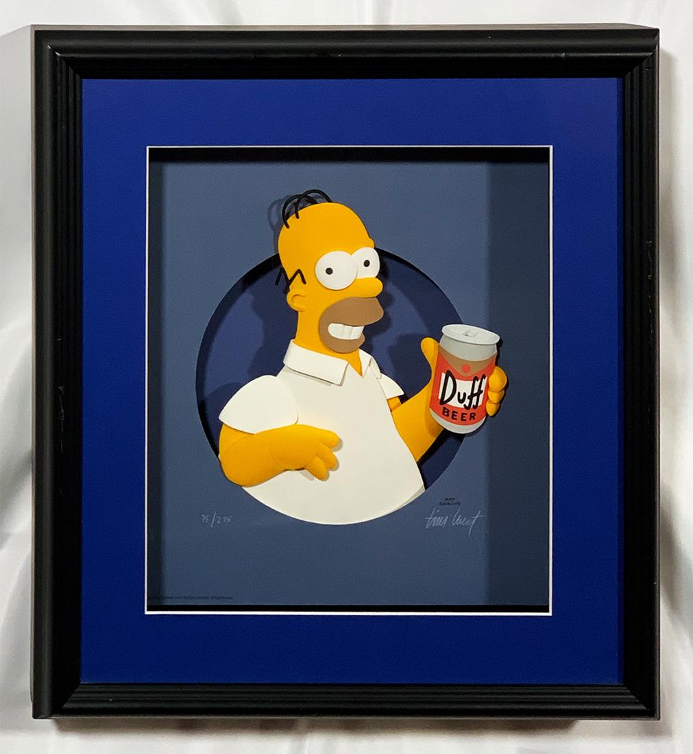 "simpsons" 3d Art By Tim West