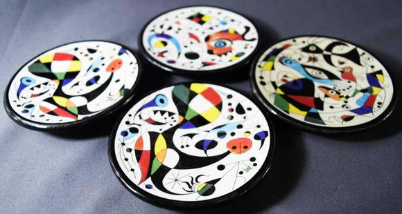 Joan Miro Ceramic Plate