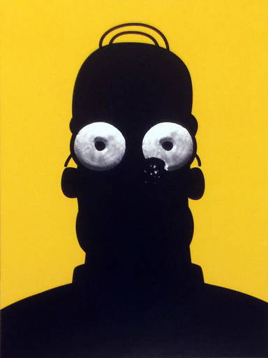 OLLY MOSS 'The Simpsons' Original Gallery Show Postcard - Jul 10, 2021 ...