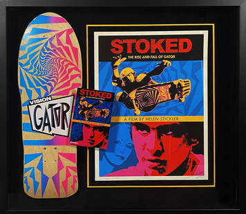 Shepard Fairey 'stoked: Rise/fall Of Gator' (2003) Screen Print