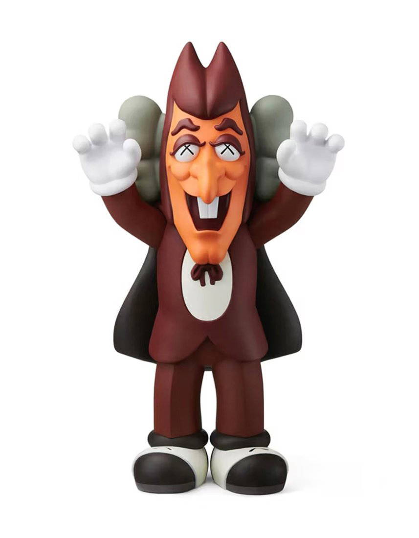 Kaws 'count Chocula' Cereal Monsters Vinyl Art Figure Auction