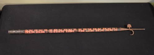 17th Century Medieval Ceremonial Pike Covered W Coins