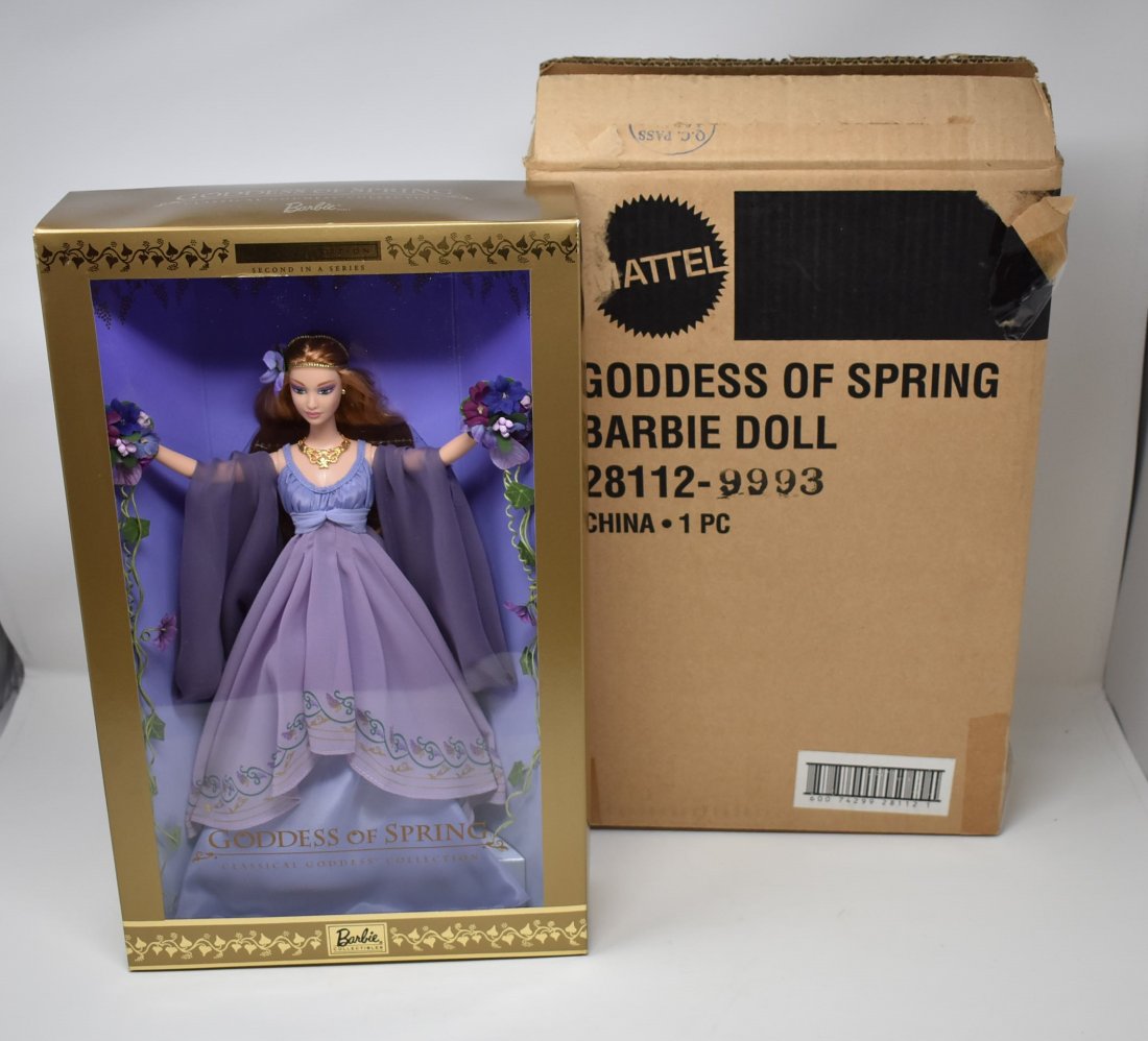 Goddess of Spring Barbie NEW IN BOX - Oct 27, 2019 | Lionsmark Auction ...
