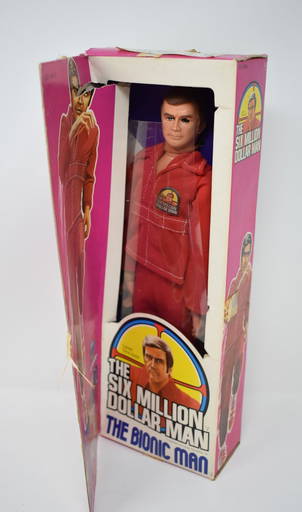 1975 The Six Million Dollar Bionic Man Doll in Box - Oct 27, 2019 | Lionsmark Auction Company in IL