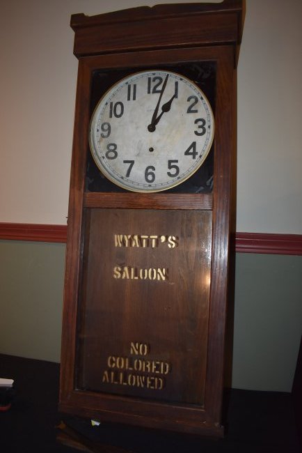 Vintage Saloon Clock, Segregation Black Americana - Jan 01, 2020 ...