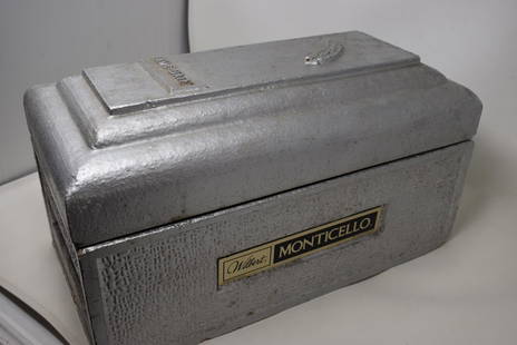 The Clark Grave Vault Salesman Sample Vault