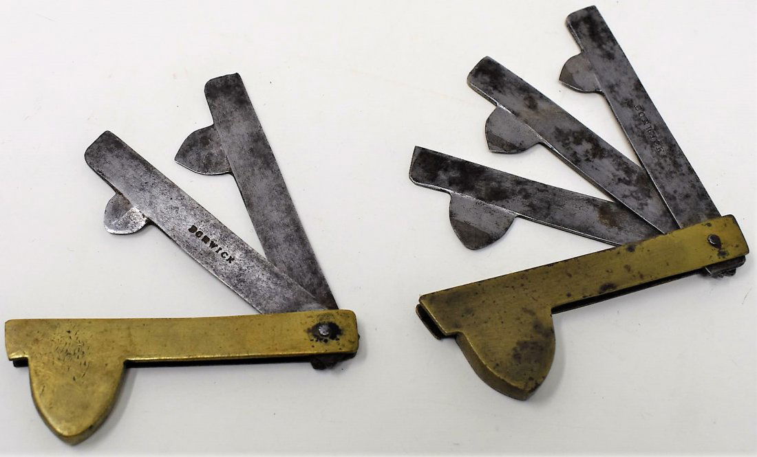 2 Borwick Bleeder, Fleem, Lancet, Bloodletting Tool