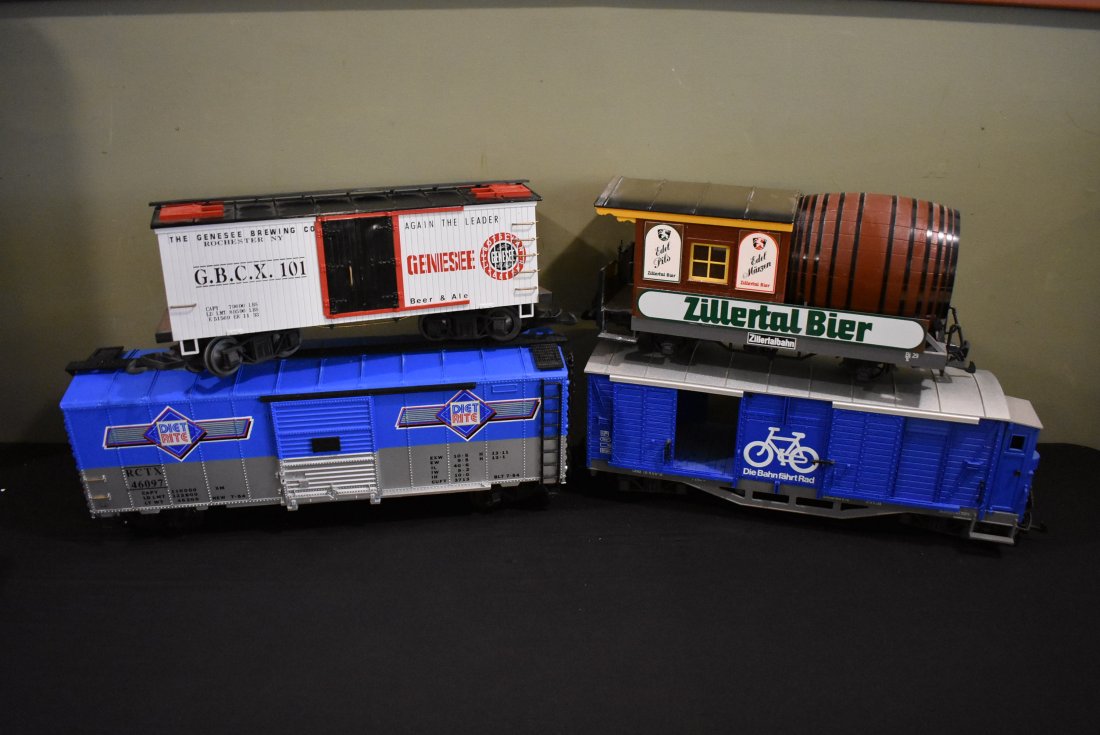 Lot of 4 LGB G Scale Cars - Sep 27, 2020 | Lionsmark Auction Company in IL