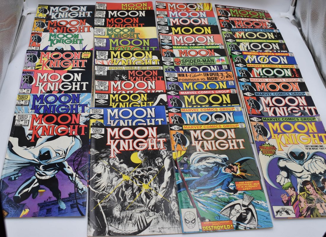 Moon Knight Complete Series #1 #38 Comic Book Lot