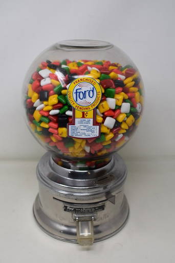 Vintage Ford Gum 1 Cent Gumball Machine (#0021) on Jan 14, 2023 ...